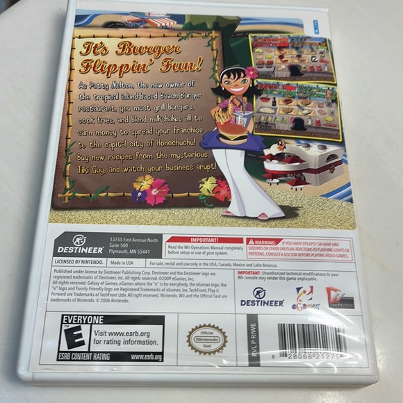 Wii | Video Games & Consoles | Wii Burger Island Game | Poshmark